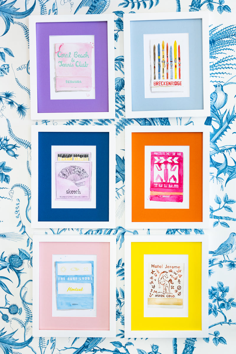 LET'S TAKE A MATCHBOOK TOUR OF OUR FAVORITE PLACES – Furbish Studio